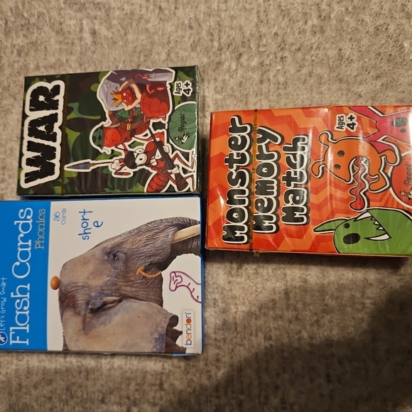 Toys | Monster Memory Match Game Green And Orange | Poshmark